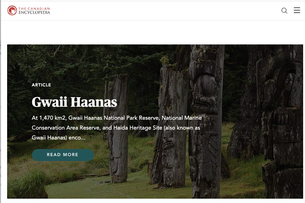 The Canadian Encyclopedia - The Missing Library